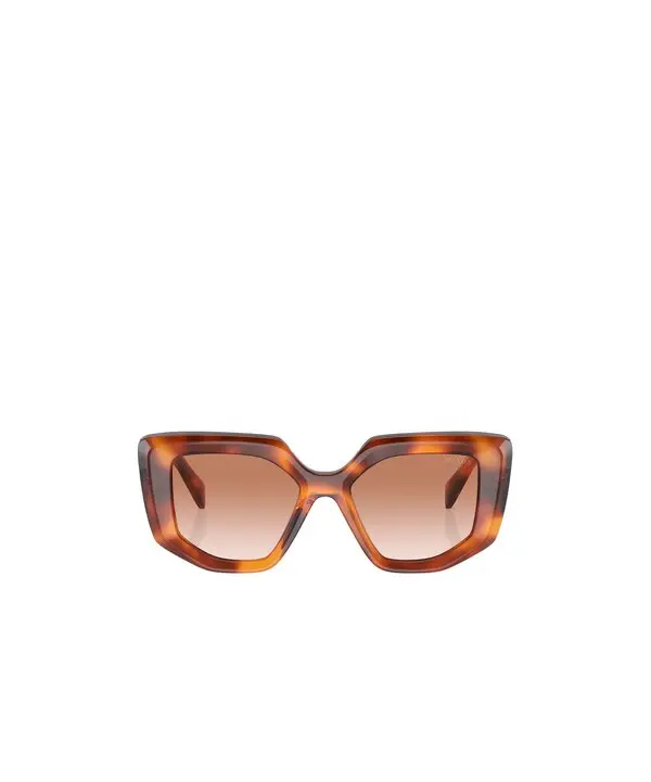 Prada Tortoiseshell Butterfly Frame Sunglasses - Multicolor