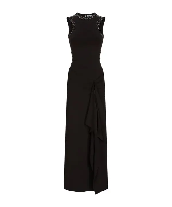 Attico Embellished Midi Dress