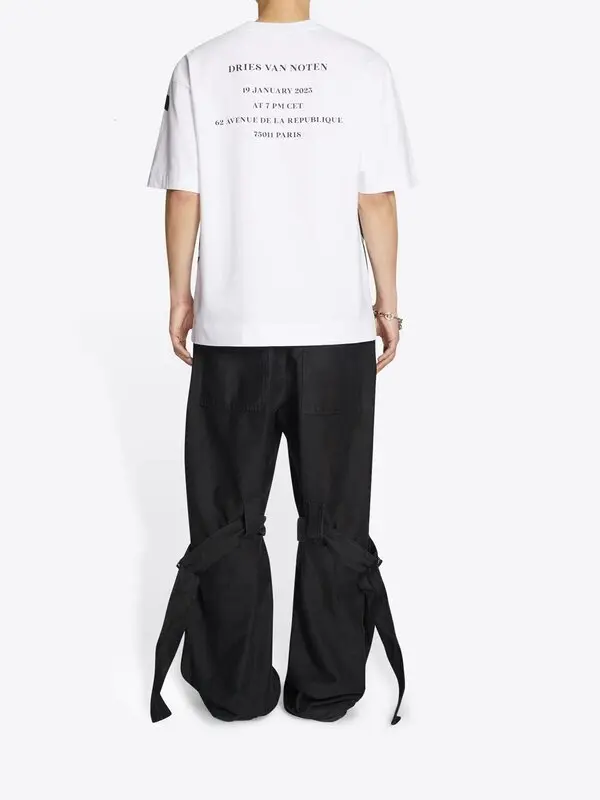 Dries Van Noten Logo Printed Crewneck T-shirt