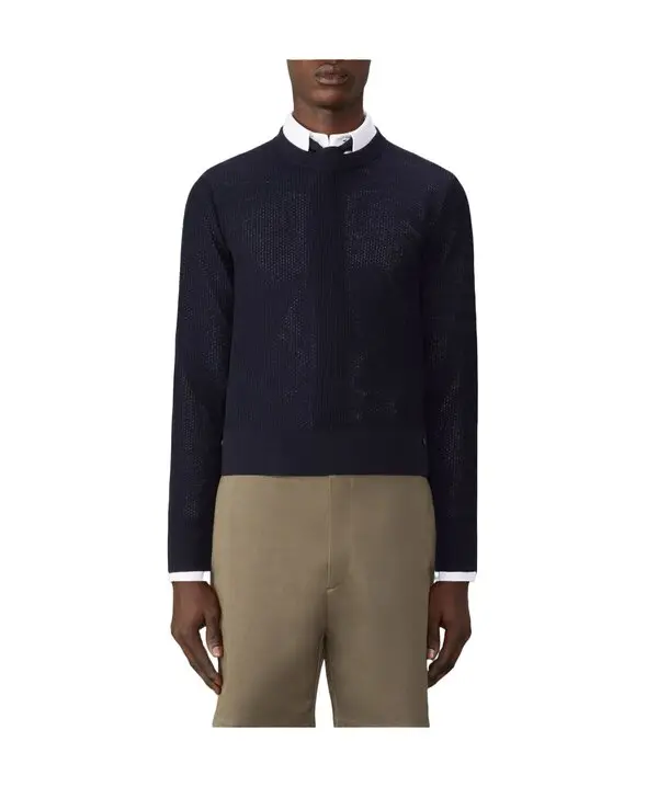 Thom Browne Open-knit Crewneck Jumper