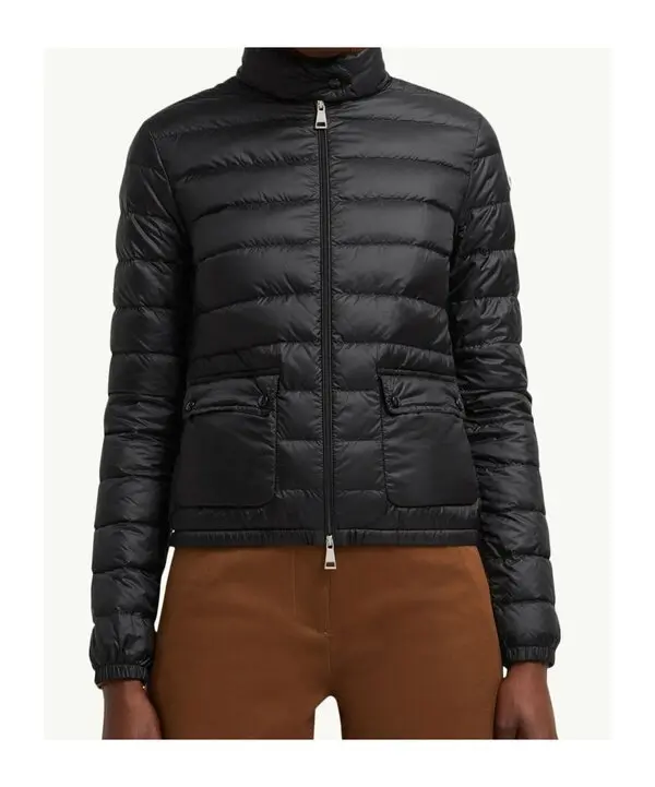 Moncler Lans Packable Short Down Jacket - Black
