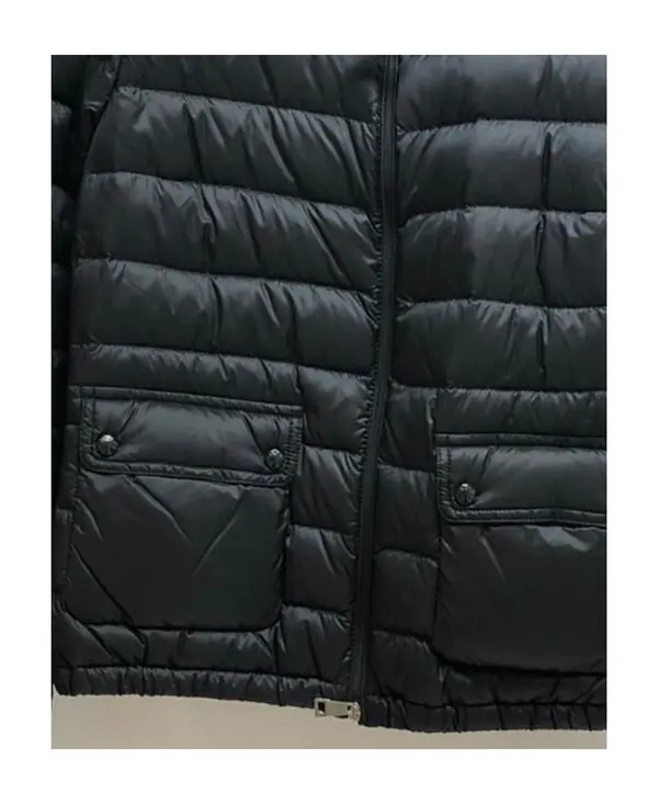 Moncler Lans Packable Short Down Jacket - Black