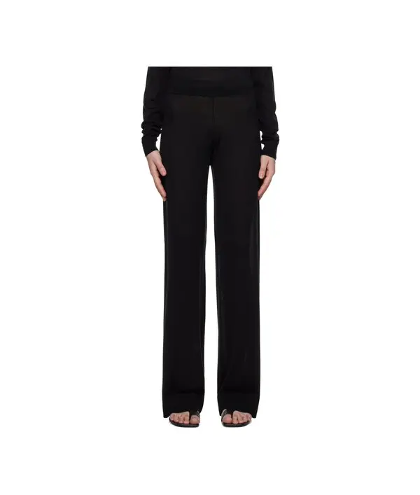 TOTEME Wide-leg Knitted Trousers