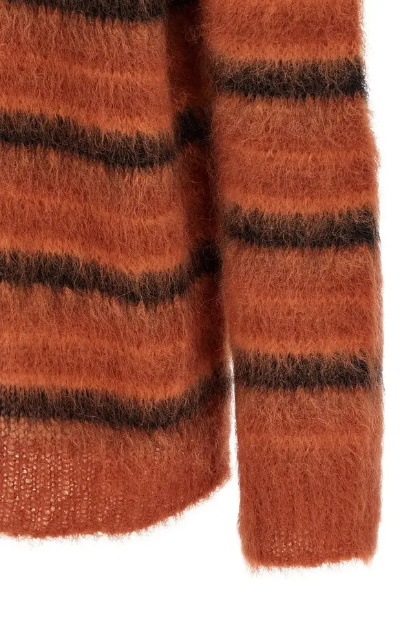 Marni Striped Knitted Cardigan