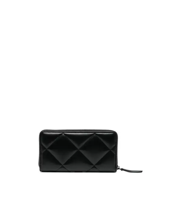 Tory Burch Kira Logo Embossed Wallet - Black