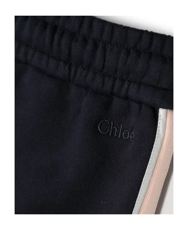 Chloé Embroidered Logo Sweatpants