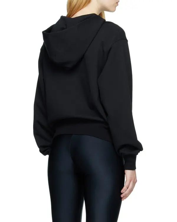 Versace Buckle Detail Cut-out Hoodie