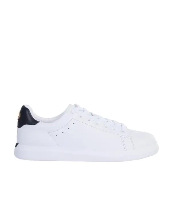 Tory Burch Embossed Logo Low-top Sneakers - White