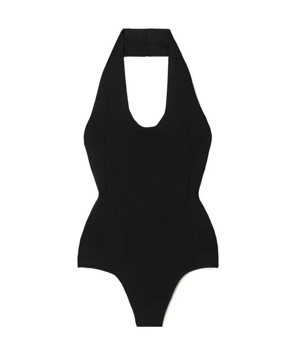 Khaite Halterneck Knitted Bodysuit