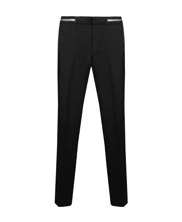 Givenchy Chained-waistband Detail Straight Leg Trousers