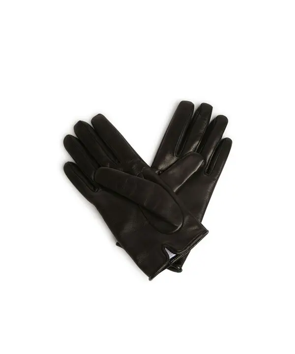 Valentino Garavani Vlogo Signature Leather Gloves