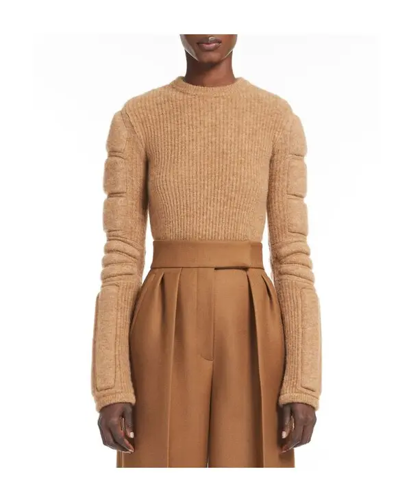 Max Mara Padded Panel Knit Top