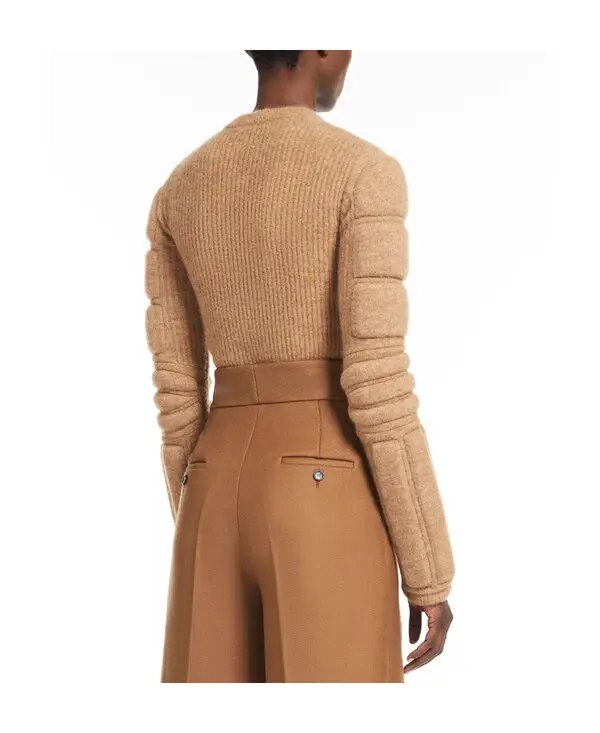 Max Mara Padded Panel Knit Top