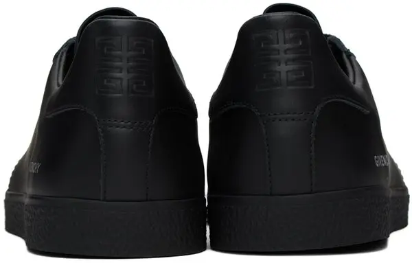 Givenchy Logo Debossed Town Sneakers - Black