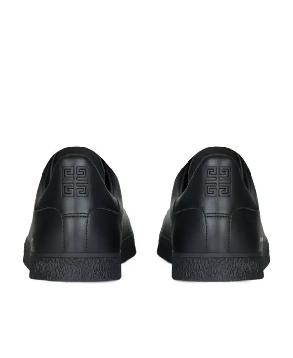 Givenchy Logo Debossed Town Sneakers - Black