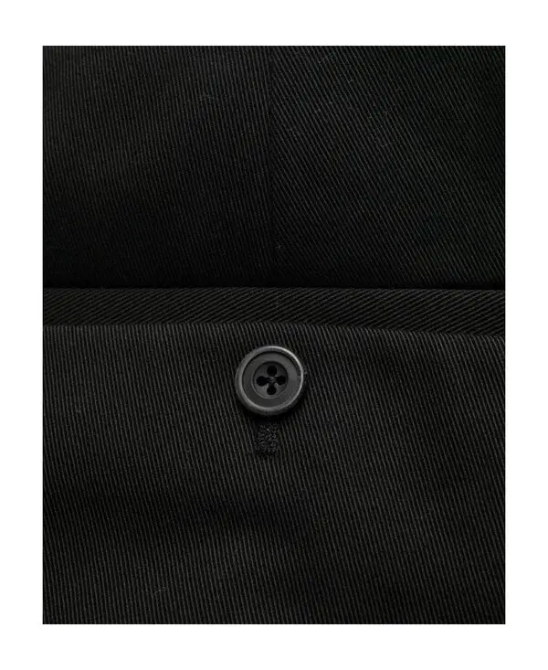 Alexander McQueen Straight Leg Cotton Trousers