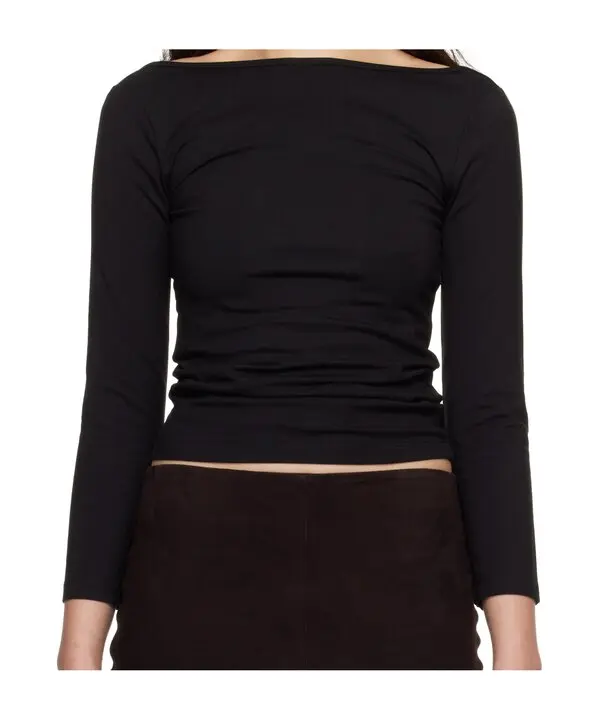 ST. AGNI Long-sleeved T-shirt - Deep Black