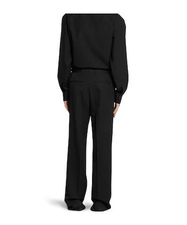 Gucci Embroidered Gabardine Trousers