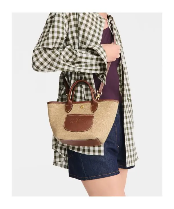 Longchamp Le Pliage Xs Basket Bag - Brown