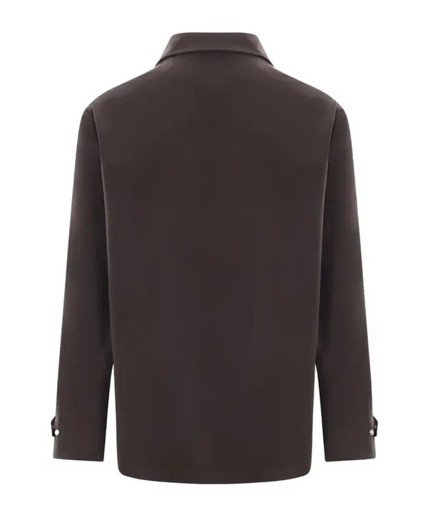 Brunello Cucinelli High-neck Long-sleeved Jacket