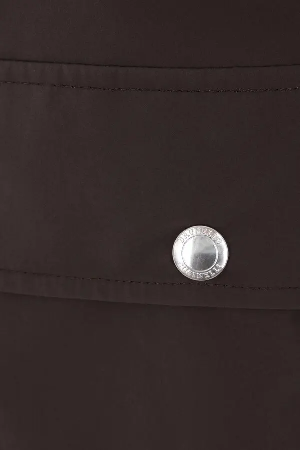 Brunello Cucinelli High-neck Long-sleeved Jacket