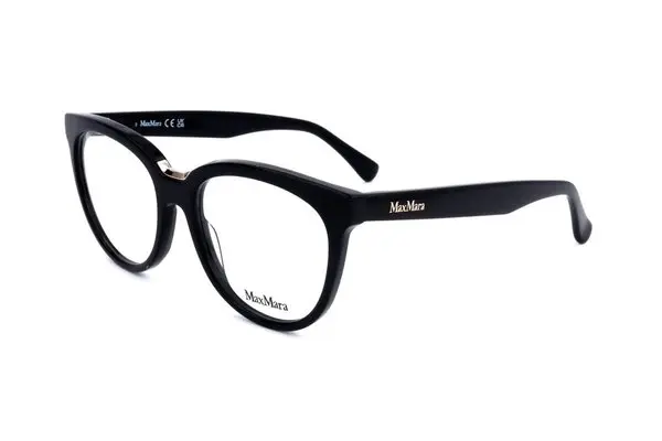 Max Mara Round Frame Eyeglasses - Black