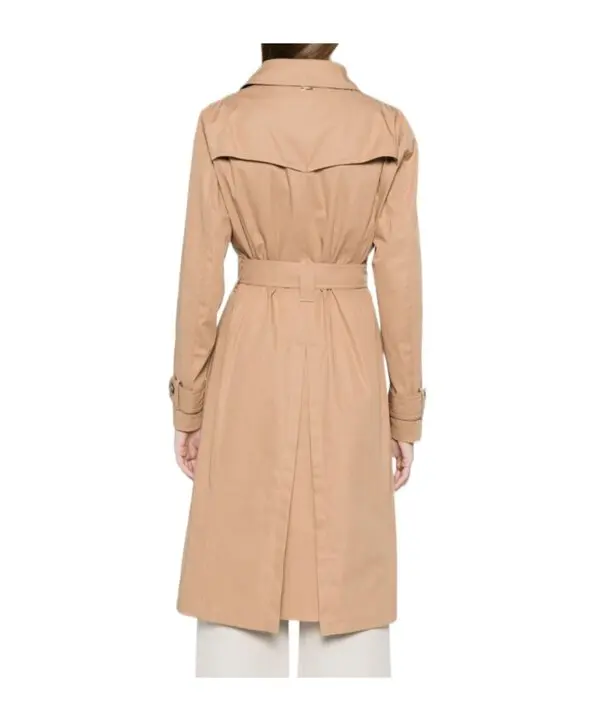 Herno Belted Double-breasted Coat - Nude