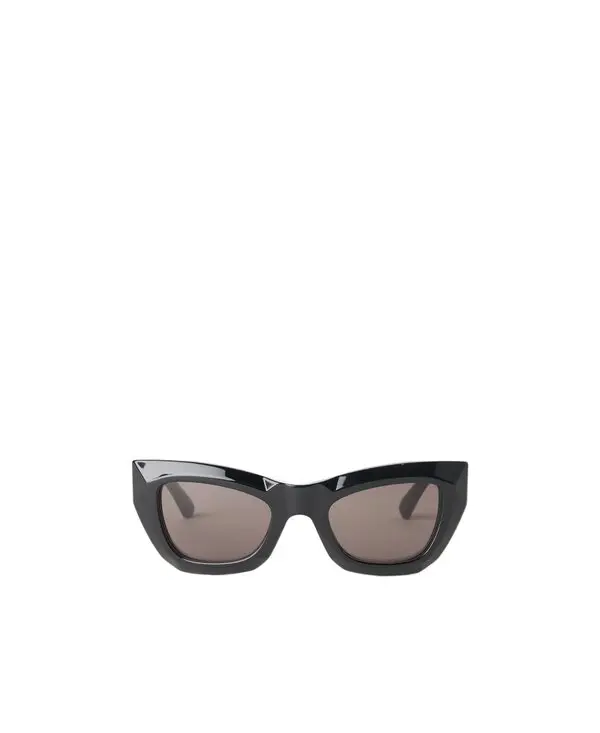 Bottega Veneta Cat Eye Frame Sunglasses - Gray