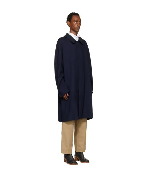 MAISON MARGIELA Four-stitch Detailed Long Coat