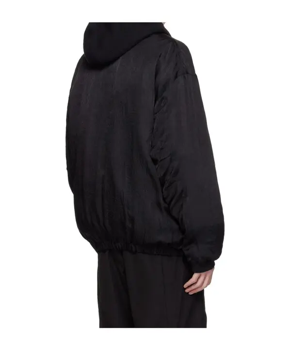 WOOYOUNGMI Crinkled Taffeta Bomber Jacket