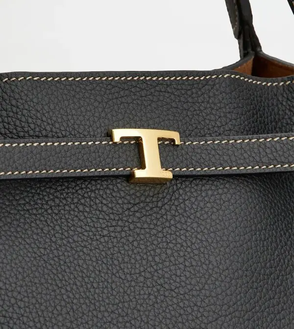 TOD'S Timeless Small Tote Bag - Black