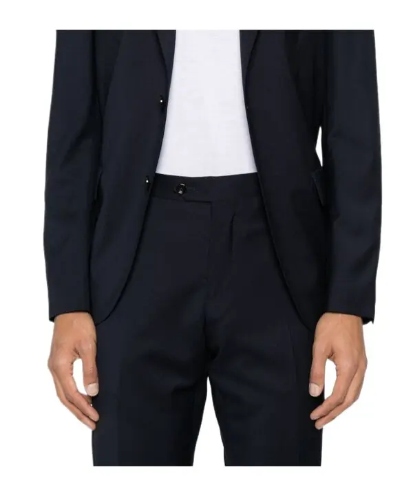 LARDINI Single-breasted Two-piece Suit - Black