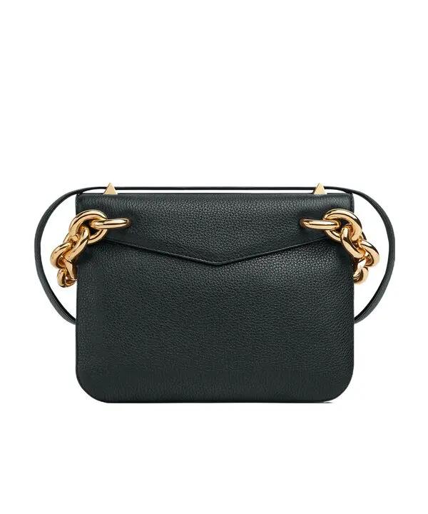 Bottega Veneta Mount Small Envelope Shoulder Bag - Black