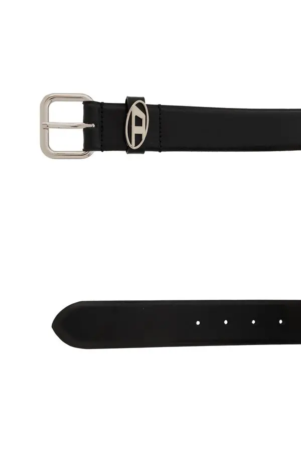 DIESEL® B-1dr Logo Plaque Belt