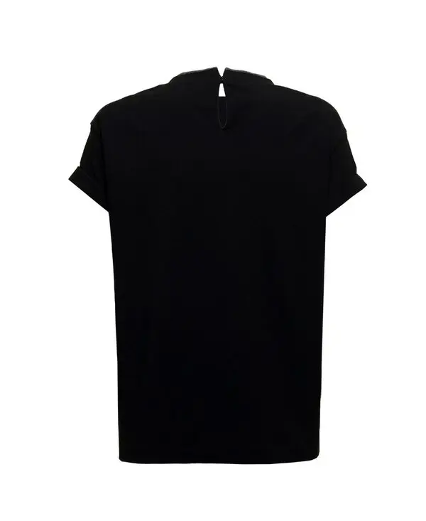 Brunello Cucinelli Chain-trim Crewneck T-shirt