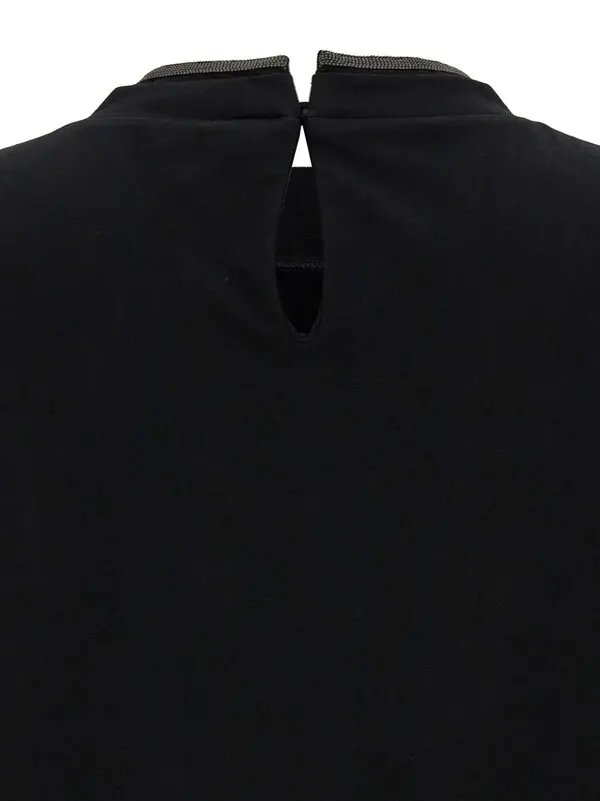 Brunello Cucinelli Chain-trim Crewneck T-shirt