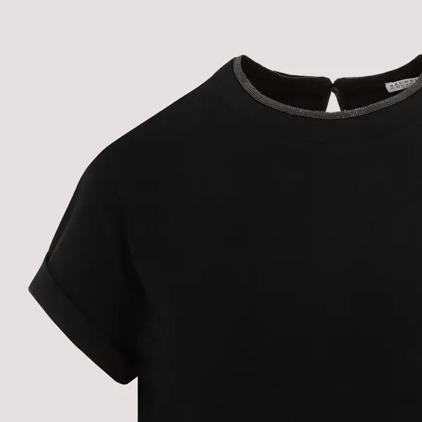 Brunello Cucinelli Chain-trim Crewneck T-shirt