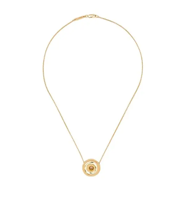 Tom Wood Ball Pendant Necklace - Yellow