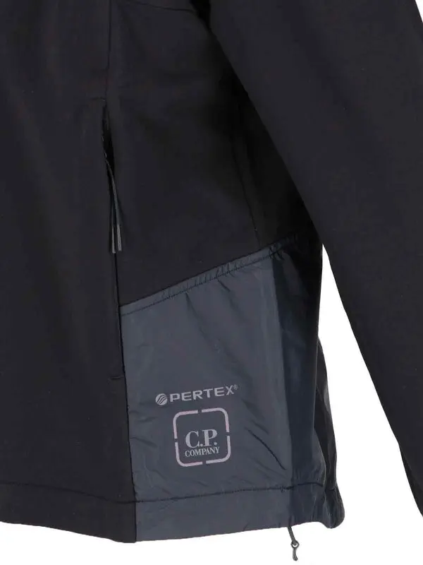 C.P. COMPANY Panelled Zip-up Hooded Jacket