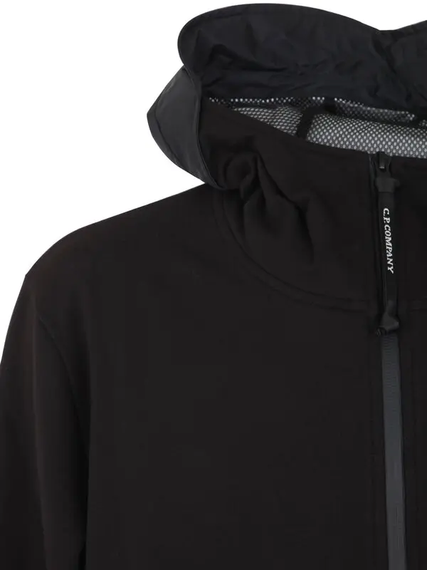C.P. COMPANY Panelled Zip-up Hooded Jacket