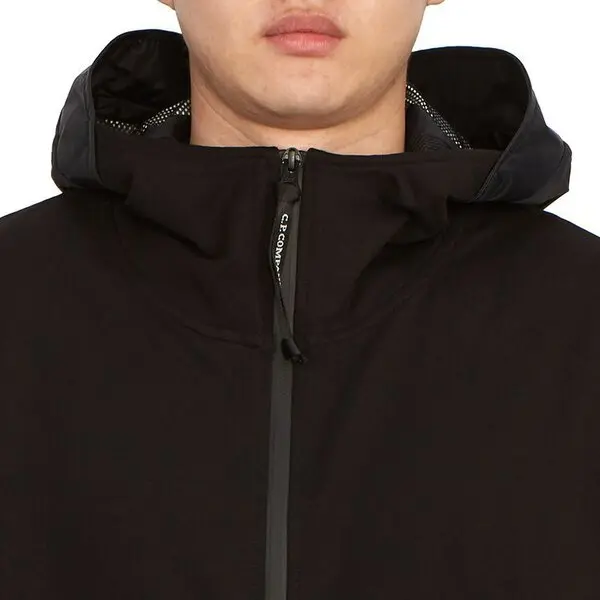 C.P. COMPANY Panelled Zip-up Hooded Jacket