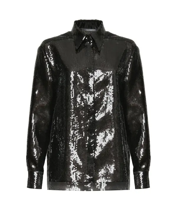 Alberta Ferretti Sequined Shirt