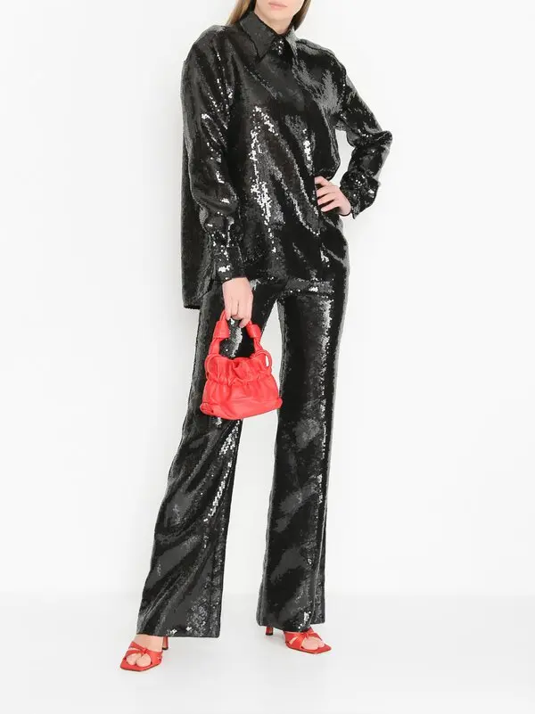 Alberta Ferretti Sequined Shirt