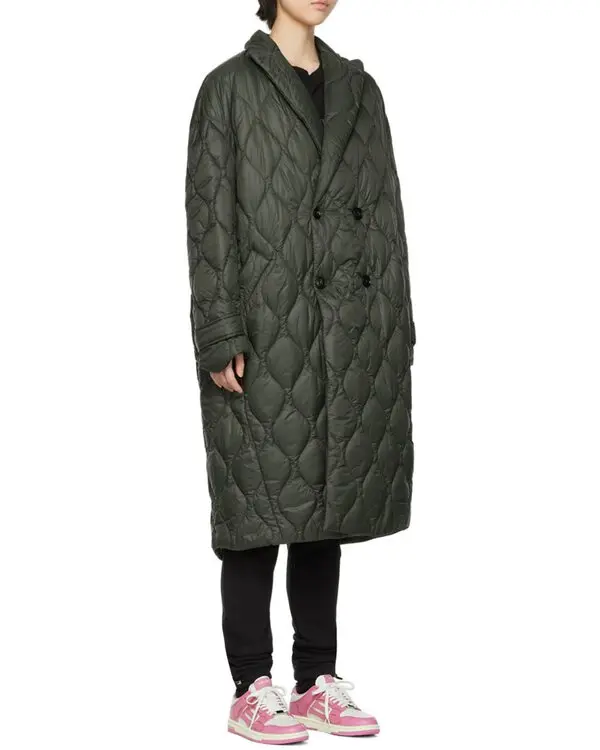 Amiri Double-breasted Quilted Coat