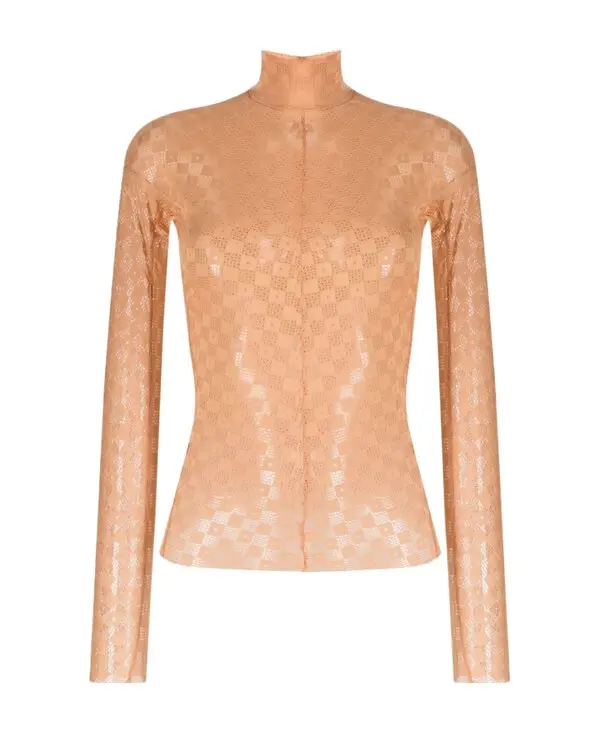 FORTE_FORTE Long-sleeved T-shirt - Nude