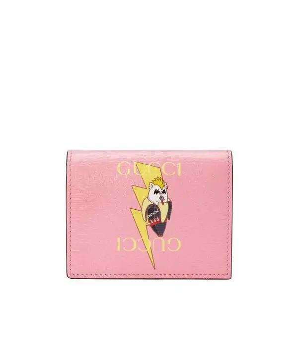 Gucci X Bananya Graphic-print Wallet - Pink