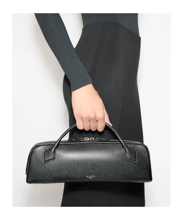 Alaïa Le Teckel Clutch Bag - Black