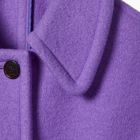 Gucci Collared Button-up Coat