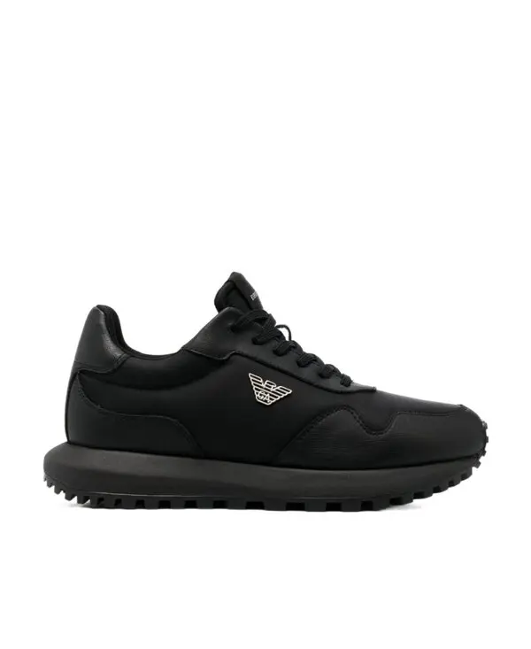 Emporio Armani Low-top Sneakers - Black