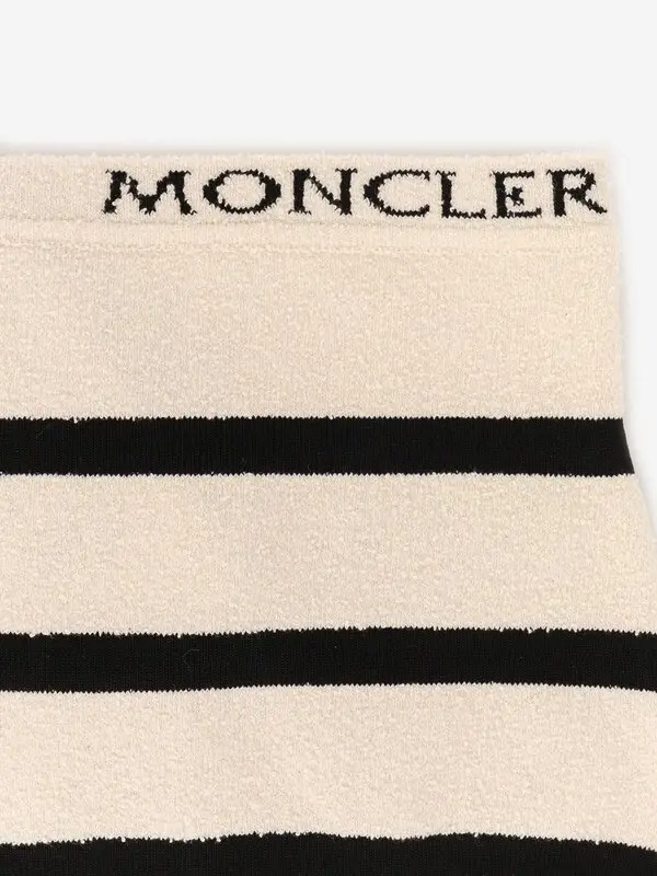Moncler Striped Bouclé Bikini - Nude